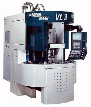 Inverted-Spindle Vertical Lathe