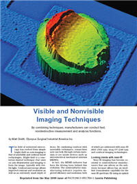 Article: Visible And Non Visible Imaging Techniques