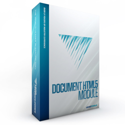 LEADTOOLS HTML5 Add-On Modules Released