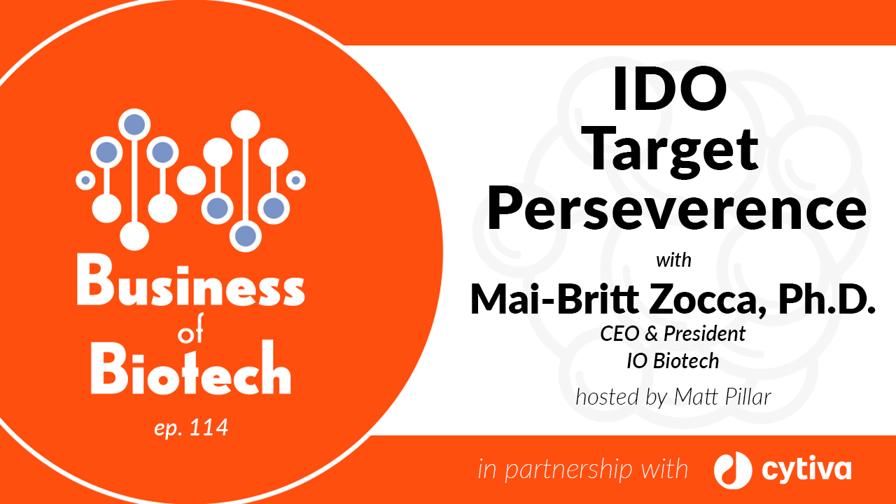 IDO Target Perseverence With IO Biotechs Mai-Britt Zocca PhD