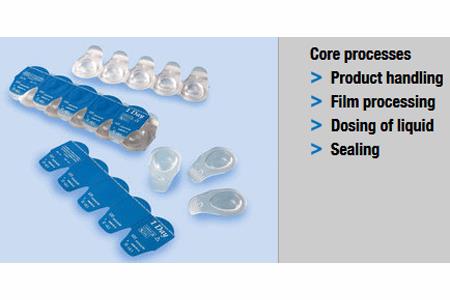 Pharmaceutical Packaging Of Contact Lenses Into Strips