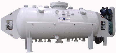 Carbon Steel Cylindrical Tank Paddle-Style Mixer