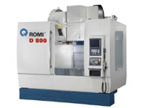 ROMI Demonstrating Vertical Machining Center