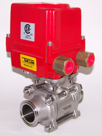 Top Line Announces Additional Automated Ball & Butterfly Valve Solutions