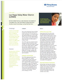 Case Study: Las Vegas Valley Water District (LVVWD)