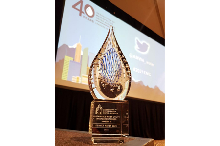 Denver Water A Two-Time Winner Of National Sustainability Award