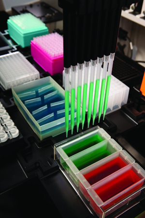 Beckman Coulter Biomek P1000 Span-8 Pipette Tips Optimize Large Volume ...