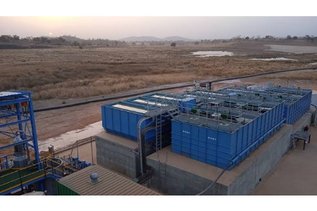 Modular Wastewater Treatment Plant Ideal For African Mining Industry