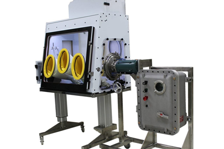 Glovebox Design Encloses Milling Processes