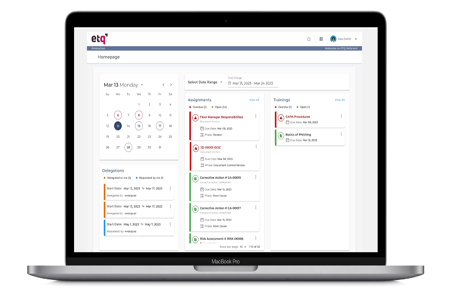 ETQ Reliance The Leading Electronic Quality Management System (eQMS)