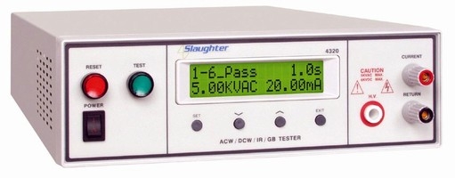 4-In-1 Electrical Safety Tester Now Offers An RS-232 Interface!