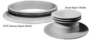 Nozzle and Manway Repair Shields