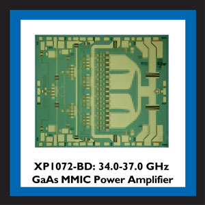 Mimix Introduces 34 To 37 GHz GaAs MMIC PA With 4 Watts Saturated ...