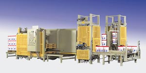 Dual-Stacking Pail Palletizer