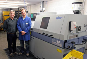 Quality Up, Cost Down, Using Star Sliding-Head Lathe