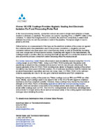 Article: Victrex VICOTE Coatings Provides Hygienic Sealing And ...