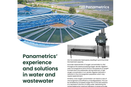 Panametrics' Experience And Solutions In Water And Wastewater