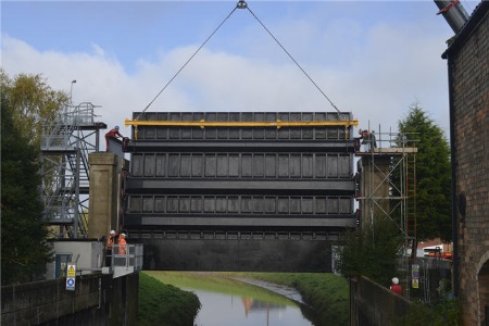 Winds Of Change For 26-Tonne Trent Tidal Gate Replacement Project