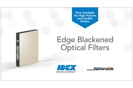 Edge Blackened Optical Filters