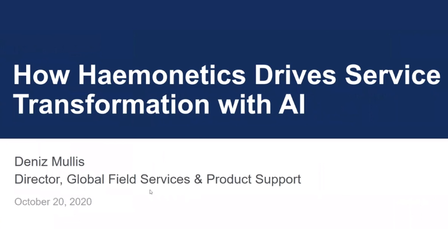 How Haemonetics Drives Service Transformation With AI