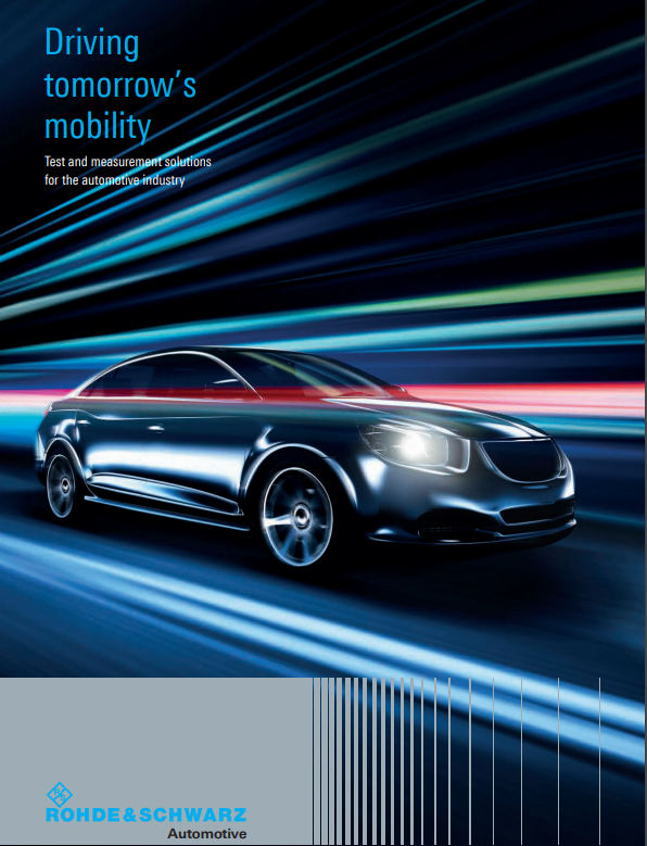 Driving Tomorrow's Mobility RS Automotive Brochure