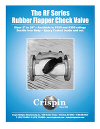 Brochure: Rubber Flapper Valve
