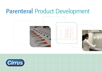 Parenteral Product Development