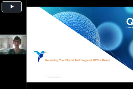 Re-Starting Your Clinical Trial Program QPS Is Ready
