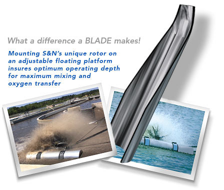 Aeration; Floating Brush Rotor Aerator