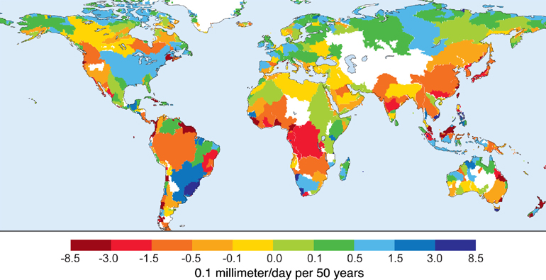 Water Levels Dropping In Some Major Rivers As Global Climate Changes