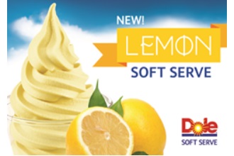 DOLE Soft Serve Introduces Lemon Soft Serve Flavor