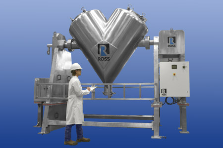 ROSS V Cone Tumble Blenders Ideal For High Accuracy Mixtures
