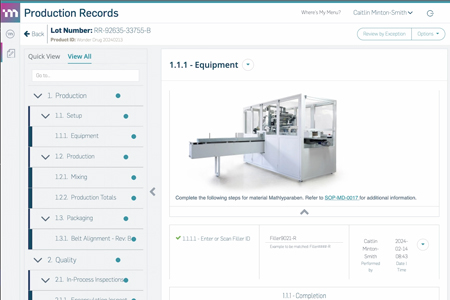 A Modern Manufacturing Execution System (MES)