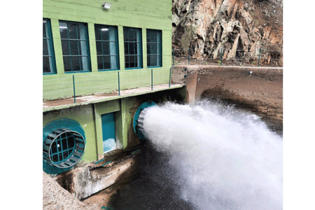 Flow Measurement Of Reservoir Water With A Clamp-On Meter