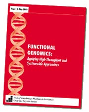 Functional Genomics Applying High Throughput And Systemwide Approaches