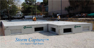 Oldcastle Precast Announces Storm Capture Stormwater Management System