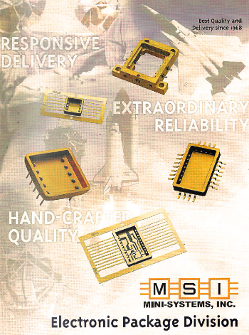 Product Catalog: Electronic Package Division