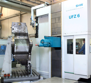 Machining Center With Automatic Head Change Available