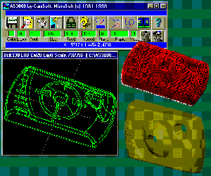 Advanced System 3000 (AS3000) Multimedia CAD/CAM System for Windows