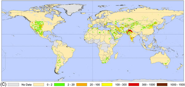 Groundwater Depletion Rate Accelerating Worldwide
