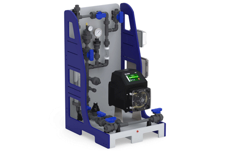 CHEM-FEED Compact Simplex Skid System