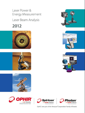 Ophir Photonics Group Releases 2012 Catalog For Laser Measurement ...