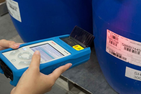 Raw Material Identification Using Raman Spectroscopy