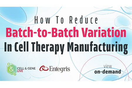Inside Cell Gene Live "How To Reduce Batch-To-Batch Variation In Cell Therapy Manufacturing"
