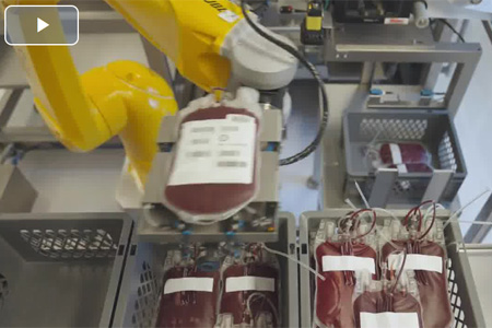 Dec Group Fully Automated Blood Bag Handling System