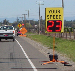 Speedcheck Radar Speed Signs Increase Work Zone Safety For Medford's ...