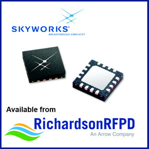 Richardson RFPD Introduces New Family Of High Power Switches From Skyworks