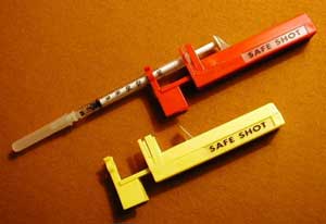 Safe Shot Syringe Loading Device
