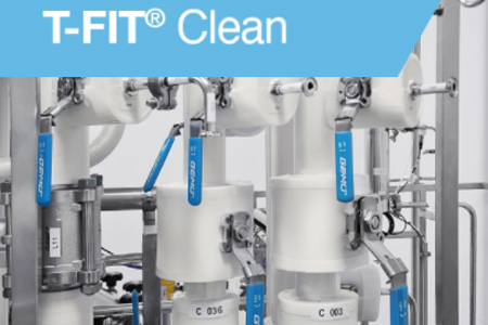 Pharmaceutical Cleanroom Pipe Insulation T-FIT Clean