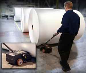 New Big Wheel Roll Mover Made For Large Soft-Material Rolls